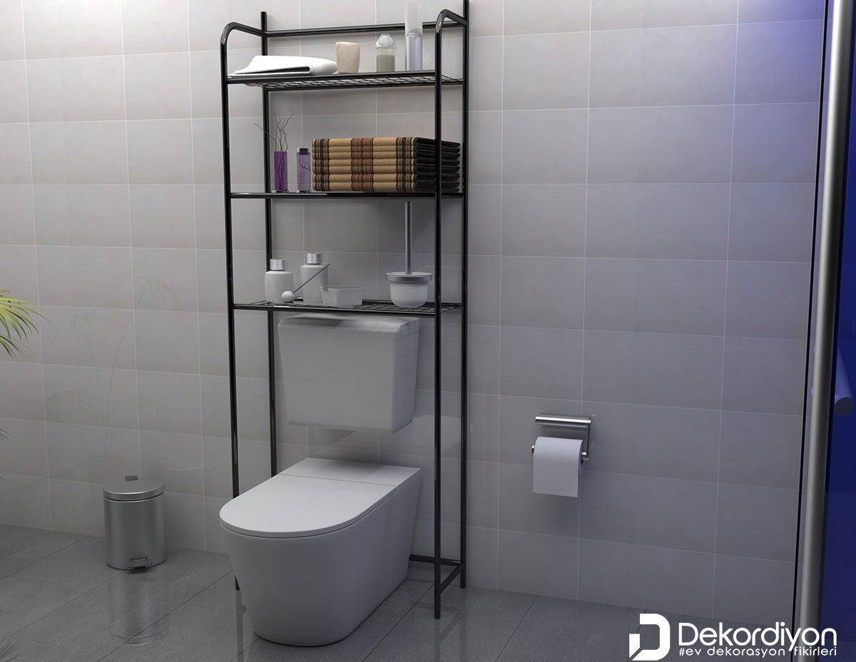 Klozet Üstü Raf Modelleri ve Fiyatları 2023 » Dekordiyon
