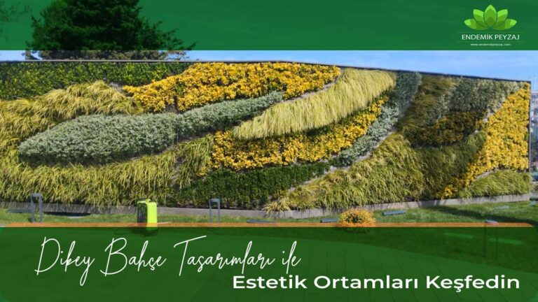 Endemik Peyzaj ile Dikey Bahçe Sistemleri » Dekordiyon